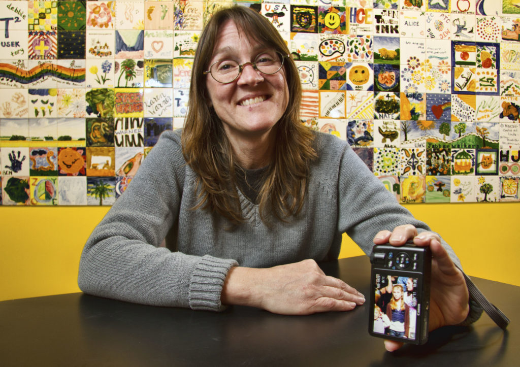 Volunteer Amy Albright, family part of the ‘fabric’ of Lawrence Arts ...